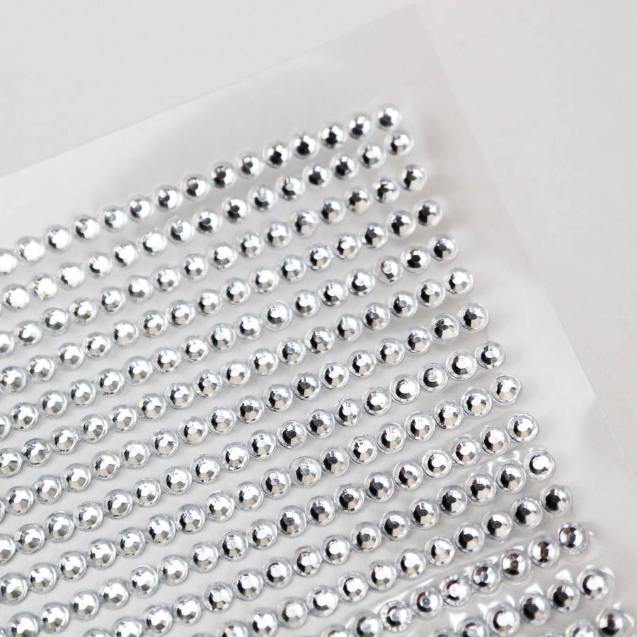 きらきらぷんぷん丸 ラインストーンシール(デコシール) ジュエリータイプ 3ミリ シルバー LS-070 : あんしんや - 通販 - Yahoo!ショッピング