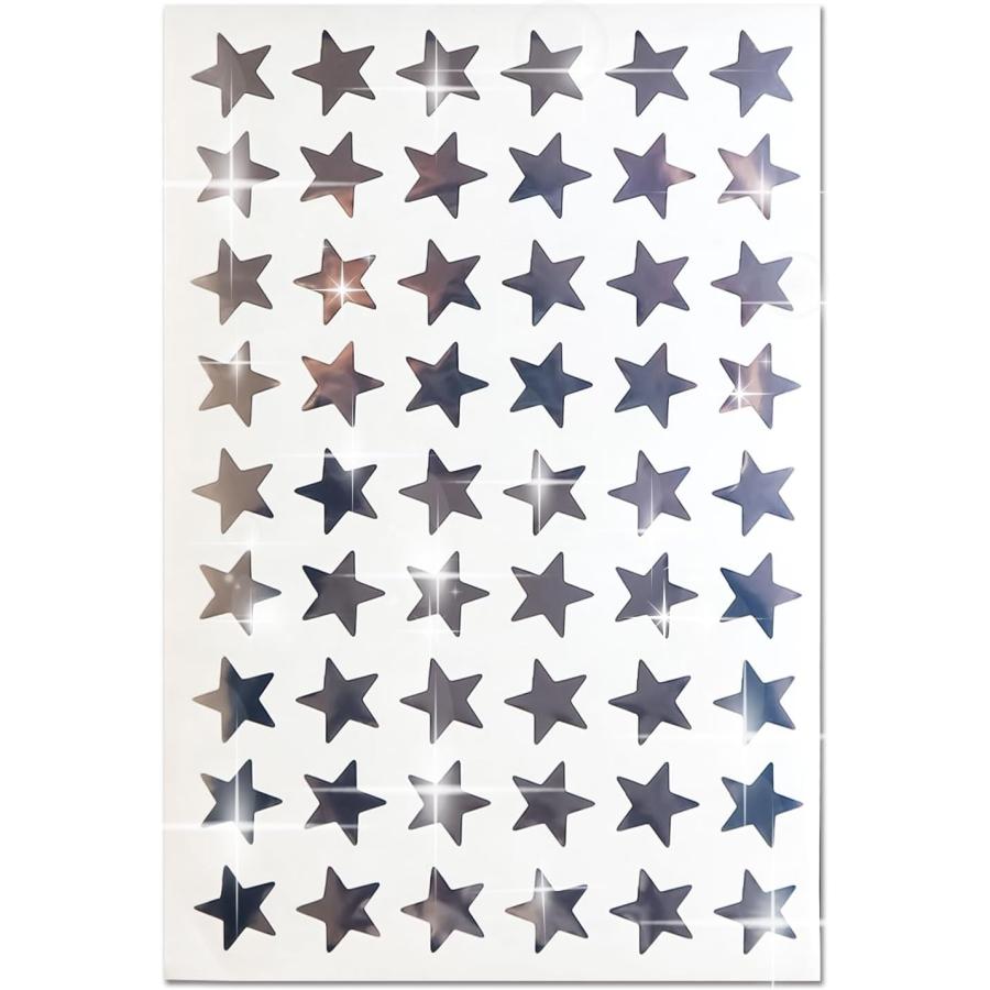 きらきらぷんぷん丸 星 銀 シルバー ホイル 大容量 1シート54枚×10シート入り YS-005 : あんしんや - 通販 - Yahoo!ショッピング