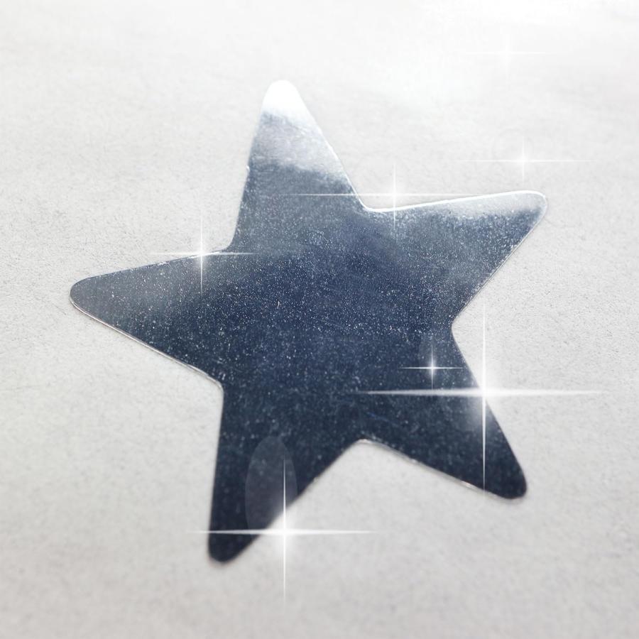 きらきらぷんぷん丸 星 銀 シルバー ホイル 大容量 1シート54枚×10シート入り YS-005 : あんしんや - 通販 - Yahoo!ショッピング