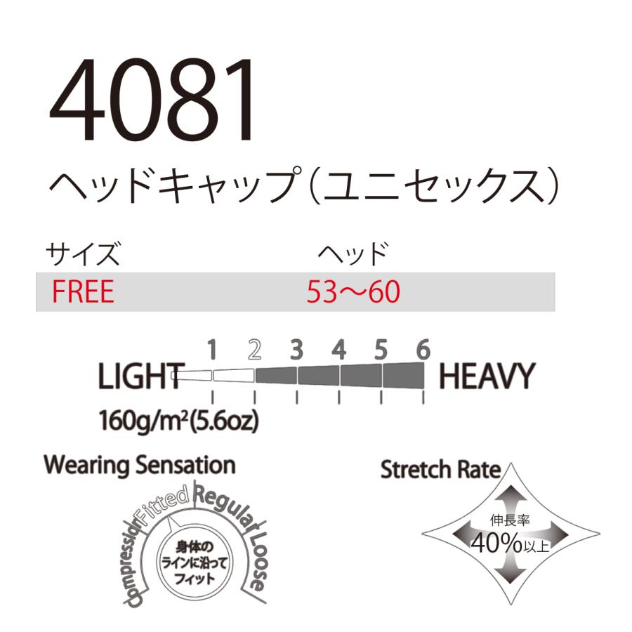 帽子 ヘッドキャップ アイスフィット 接触冷感 吸汗速乾 UVカット ストレッチ バートル 4081 :4081:ワークウェイ - 通販 - Yahoo!ショッピング