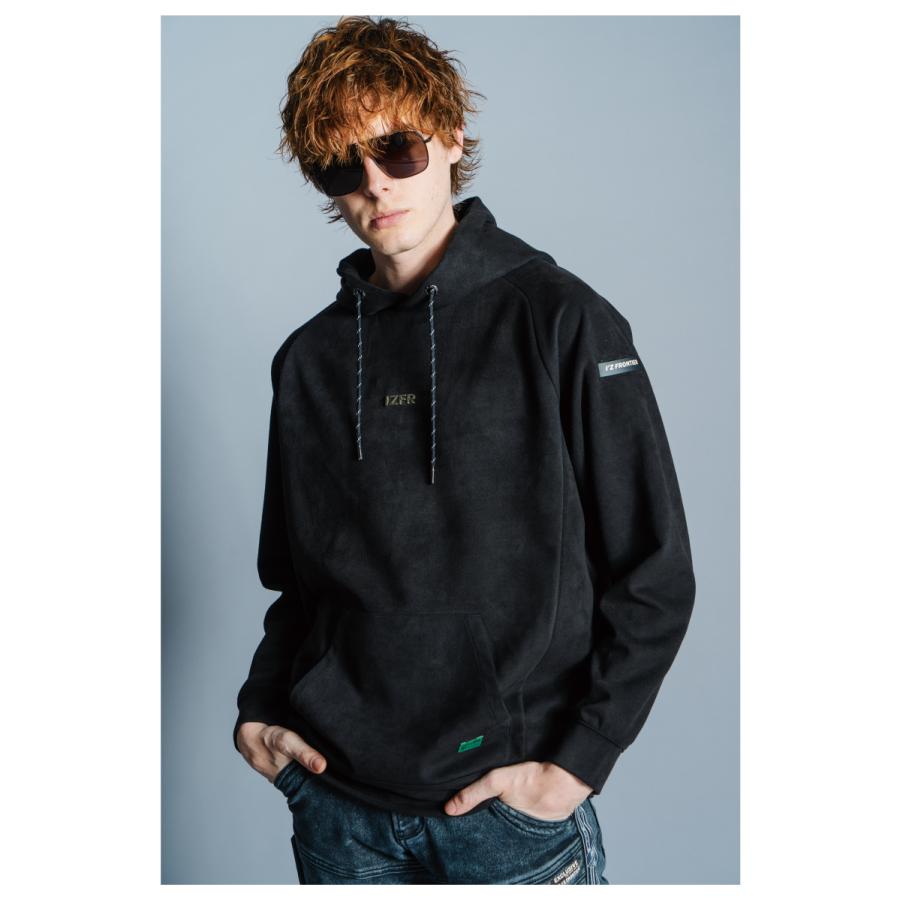 I'Z FRONTIER 作業着 スウェード パーカー フーディー アノラック ストレッチ ニット ジャージー 秋冬 アイズフロンティア 8976 : ワークウェイ 作業着 手袋 合羽 長靴の ...