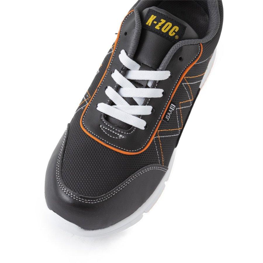 安全靴 作業用スニーカー 先芯(ABS樹脂) 超軽量 270g 幅広 4E 紐 JSAA規格 B種 ケイゾック KZS-1700 : ワークウェイ 作業着 手袋 合羽 長靴の専門店 - 通販 ...