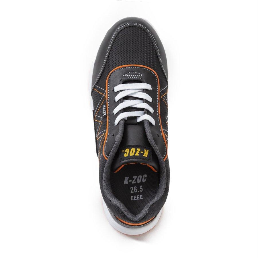 安全靴 作業用スニーカー 先芯(ABS樹脂) 超軽量 270g 幅広 4E 紐 JSAA規格 B種 ケイゾック KZS-1700 : ワークウェイ 作業着 手袋 合羽 長靴の専門店 - 通販 ...