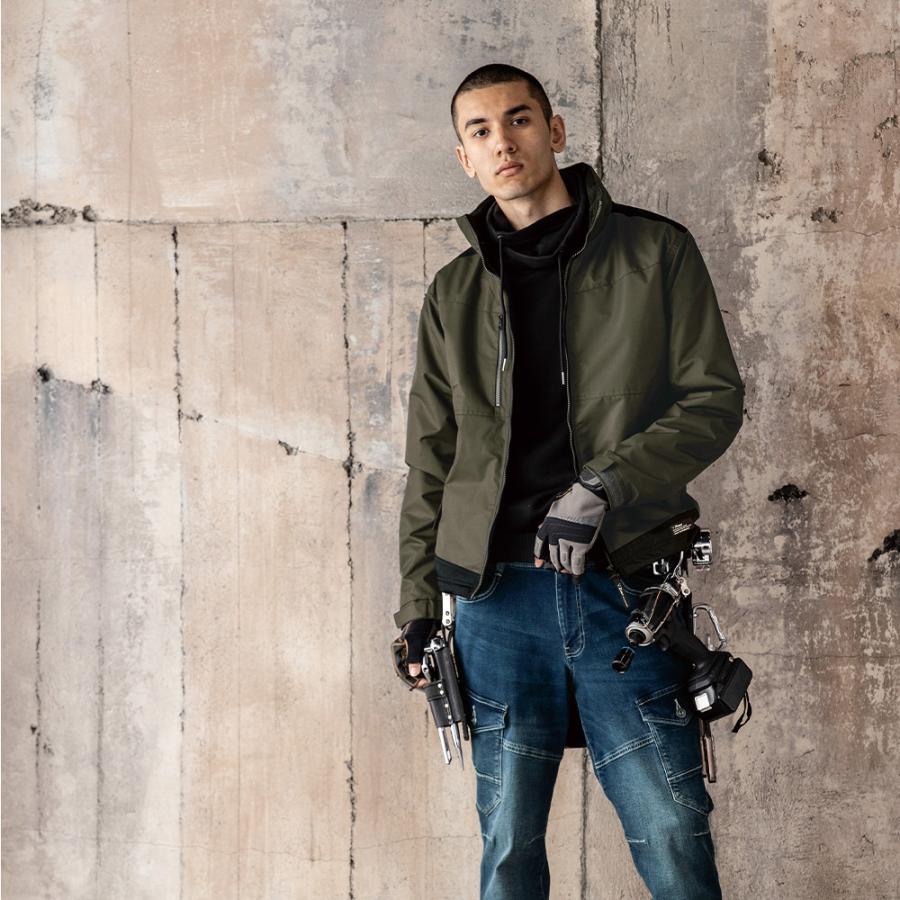 ジーベック 防寒 XEBEC 軽防寒ジャケット 144 作業着 作業服 男女兼用 ユニセックス 防水 保温 透湿 撥水 秋冬 裏アルミ ジャンパー ブルゾン 3L 大きいサイズ : 作業服の ...