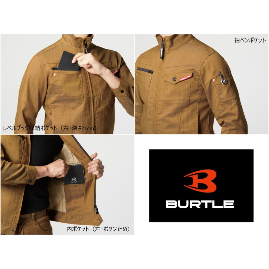 バートル BURTLE ジャケット 1801 男女兼用 ユニセックス メンズ レディース 制電 ストレッチ デニム風 作業着 作業服 上着 秋冬 :1801-1:作業服の専門店 ワークウェア ...