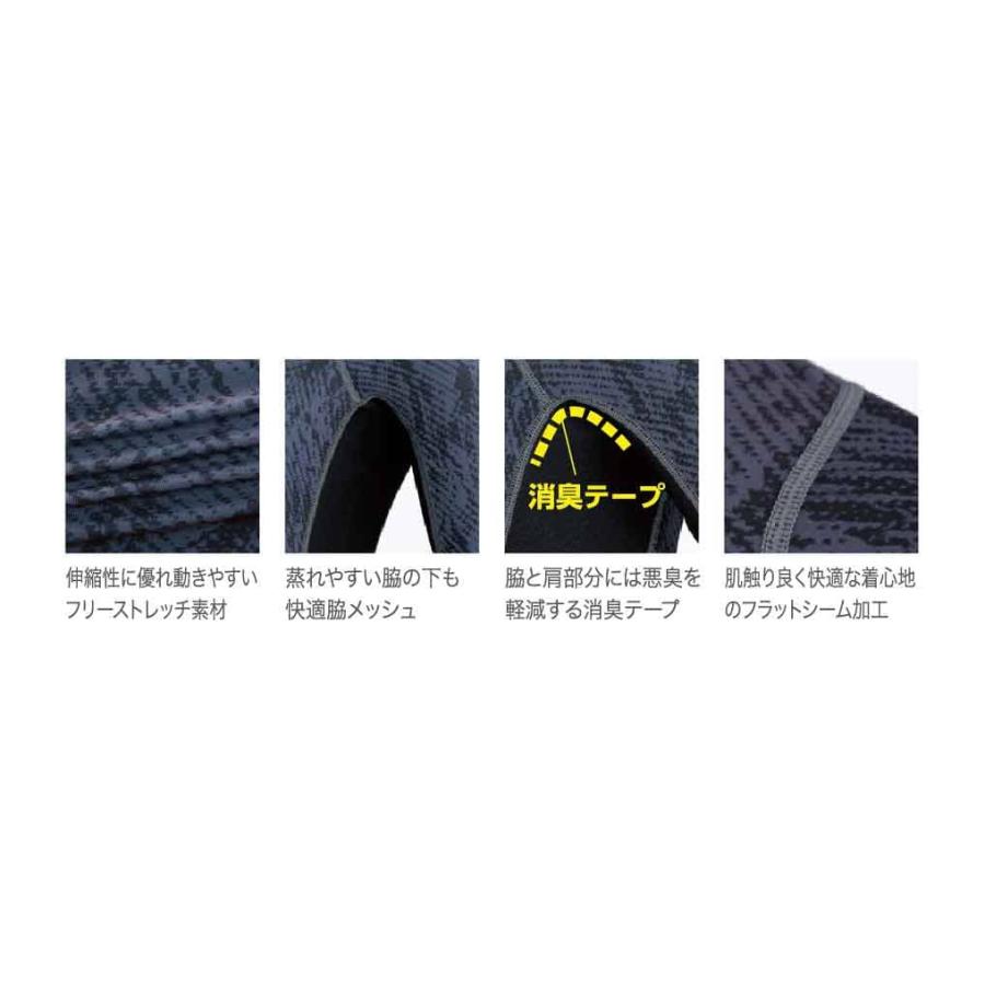 村上被服 クールコンプレッション HOOH 鳳凰 快適ウェア 285 接触冷感 ストレッチ 内側消臭テープ UVカット 春夏 冷たい ピッタリ 超冷感 : 作業服の専門店 ワークウェア ...