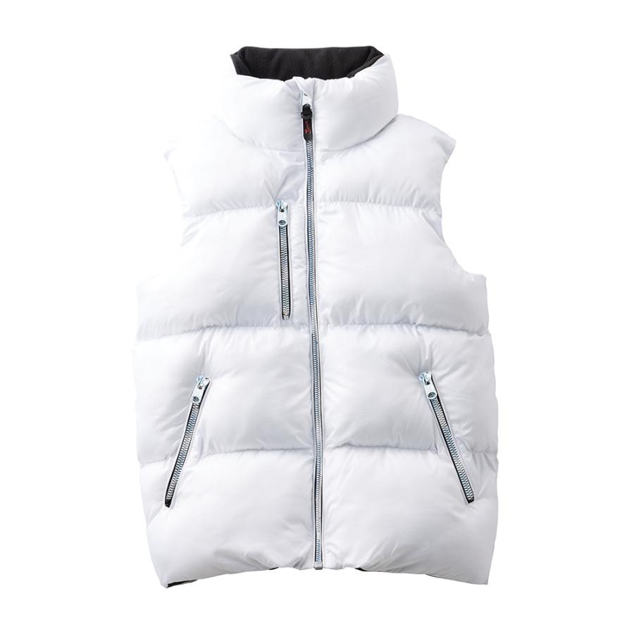 自重堂 JICHODO Jawin 防寒ベスト 58190 作業着 作業服 防寒 男性用 メンズ 中綿入り ホワイト ブラック シルバー箔 秋冬 冬物 ベスト EL 4L 大きいサイズ ...