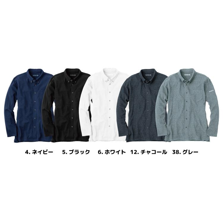 EVENRIVER イーブンリバー ポロシャツ NR506 ソフトドライニットシャツ(長袖) 男女兼用 メンズ レディース 男性用 女性用 作業着 作業服 ポロシャツ【3L-4L】 : 作業服 ...