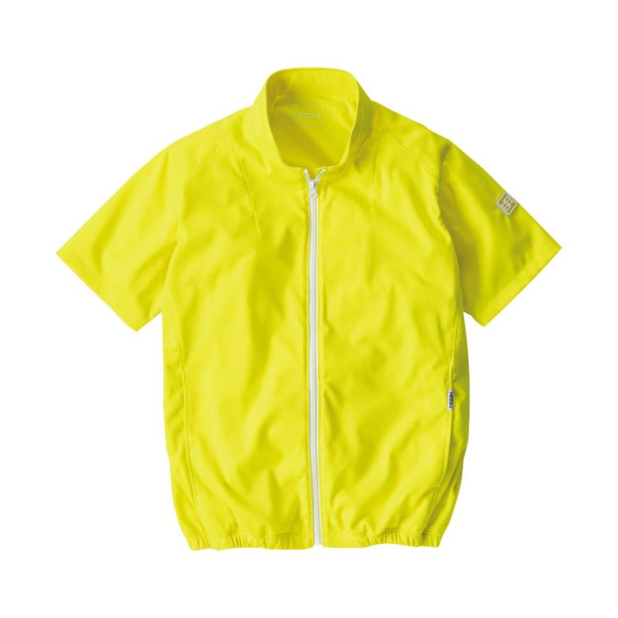 村上被服 空調服 HOOH 鳳凰 快適ウェア 半袖ニットブルゾン(ウェアのみ) V771 作業着 作業服 空調作業服 吸汗速乾 撥水加工 チタン配合 冷感 6L : 作業服の専門店 ワーク ...