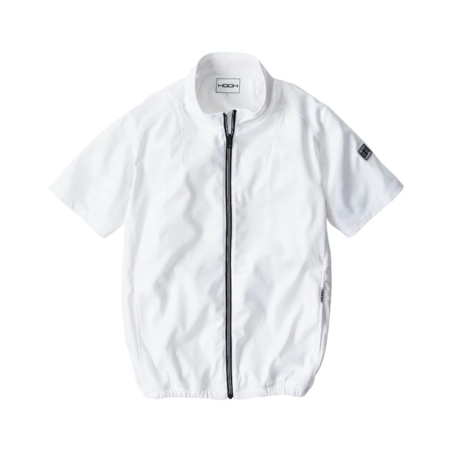 村上被服 空調服 HOOH 鳳凰 快適ウェア 半袖ニットブルゾン(ウェアのみ) V771 作業着 作業服 空調作業服 吸汗速乾 撥水加工 チタン配合 冷感 6L : 作業服の専門店 ワーク ...