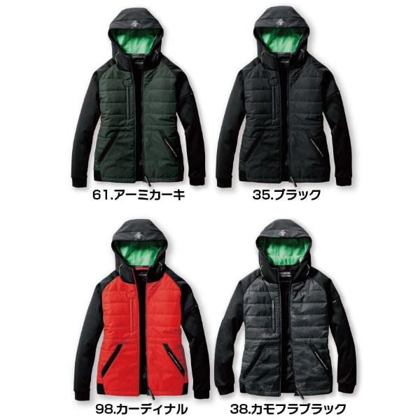 BURTLE バートル 3210 防寒フーディジャケット ユニセックス 2022〜2023秋冬モデル サーモクラフト(電熱パッド・別売)装着対応 即日出荷対応 : ワーク・ザウルスYahoo ...