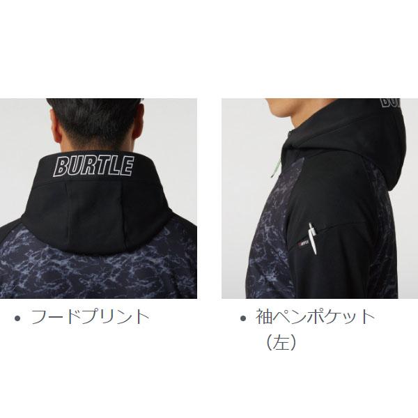BURTLE バートル 4079 ユニセックス ハーフジップフーディ 2022〜2023秋冬モデル 即日出荷対応 : ワーク・ザウルスYahoo!店 - 通販 - Yahoo!ショッピング