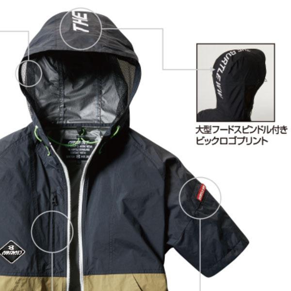 BURTLE バートル 空調服 熱中症対策 エアークラフト パーカー半袖ブルゾン air craft AC1086 S〜3XL 2021年モデル 即日出荷対応 : ワーク・ザウルスYahoo ...