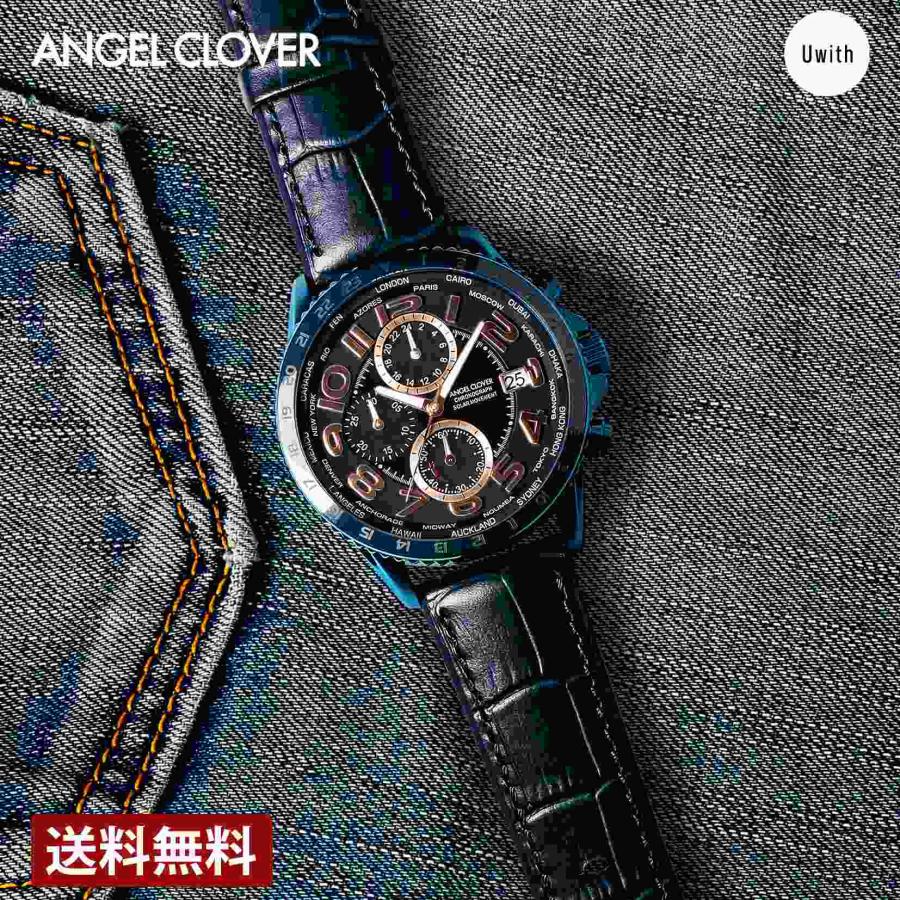 ANGEL CLOVER 【公式ストア】 ソーラー エンジェルクローバー Angel Clover メンズ 腕時計 モンドソーラー ...