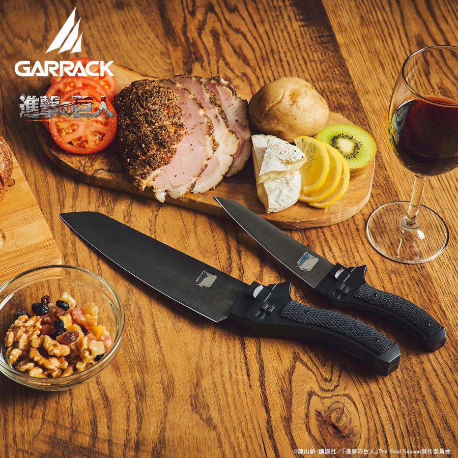 [ブランド直営店]第2弾 進撃の巨人 × NINJA 包丁 日本製 三徳包丁 超硬質ブレード NIN-3H-SK-BK ステンレス刃 ギャラック : Uwith - 通販 - Yahoo!ショッピング