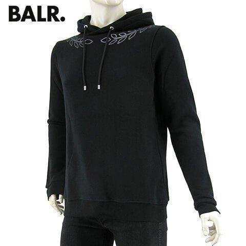 BALR. 完売御礼 ボーラー メンズ パーカー OLAF STRAIGHT REFLECTIVE WREATH HOODIE B1261 ...