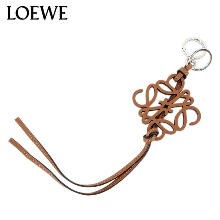 PayPay最大12% 1000円OFF対象 ロエベ LOEWE レディース チャーム ANAGRAM CHARM C621232X83 TAN ブラウン 2530 23ss ...