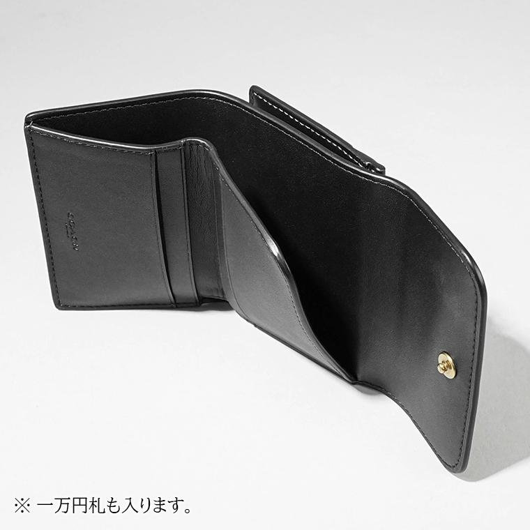 COACH コーチ レディース 3つ折り財布 CZ111 B4BK ブラック BLACK B4SG セージ SAGE B4T7J ハニーブラウン HONEY BROWN 25ss ...