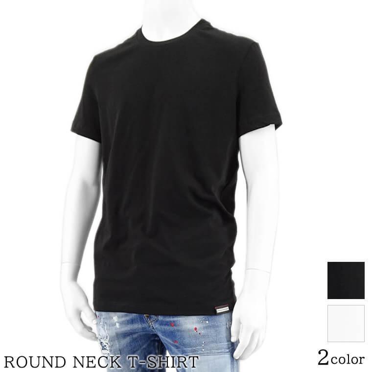 DSQUARED2 ディースクエアード UNDERWEAR ライン メンズ Tシャツ ROUND NECK T SHIRT D9M20506 ブラック 014 ホワイト 104 : WORLD ...