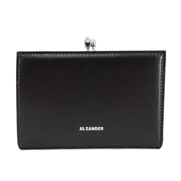 JIL SANDER 完売御礼 ジルサンダー レディース 2つ折り財布 GOJI PURSE SMALL J07UI0015 P5073 BLACK ブラック 001 23ss : WORLD ...