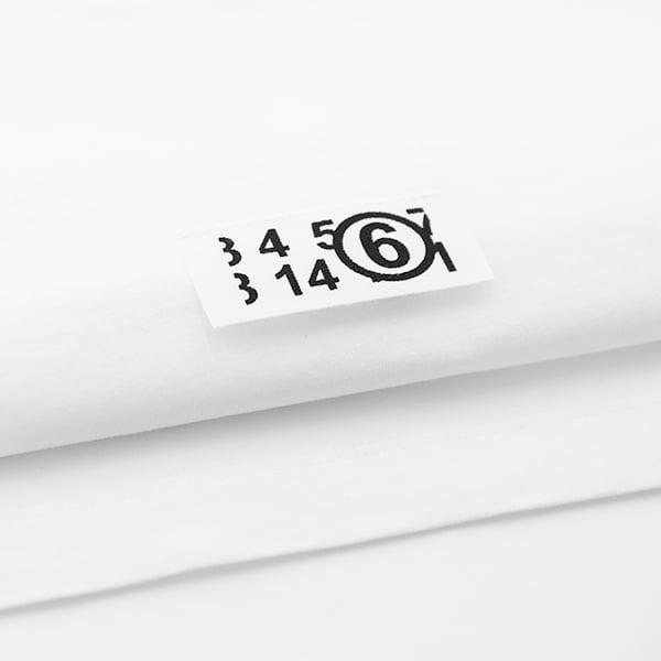 MM6 エムエムシックス メゾンマルジェラ Maison Margiela レディース Tシャツ S52GC0267 S24312 ホワイト 101 : WORLD CLUB 1989 ...