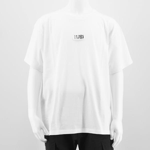 エムエムシックス メゾンマルジェラ MM6 Maison Margiela メンズ Tシャツ S52GC0275 S24312 ホワイト 101 23ss : s52gc0275-s24312 ...