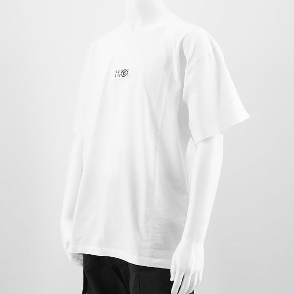 エムエムシックス メゾンマルジェラ MM6 Maison Margiela メンズ Tシャツ S52GC0275 S24312 ホワイト 101 23ss : s52gc0275-s24312 ...