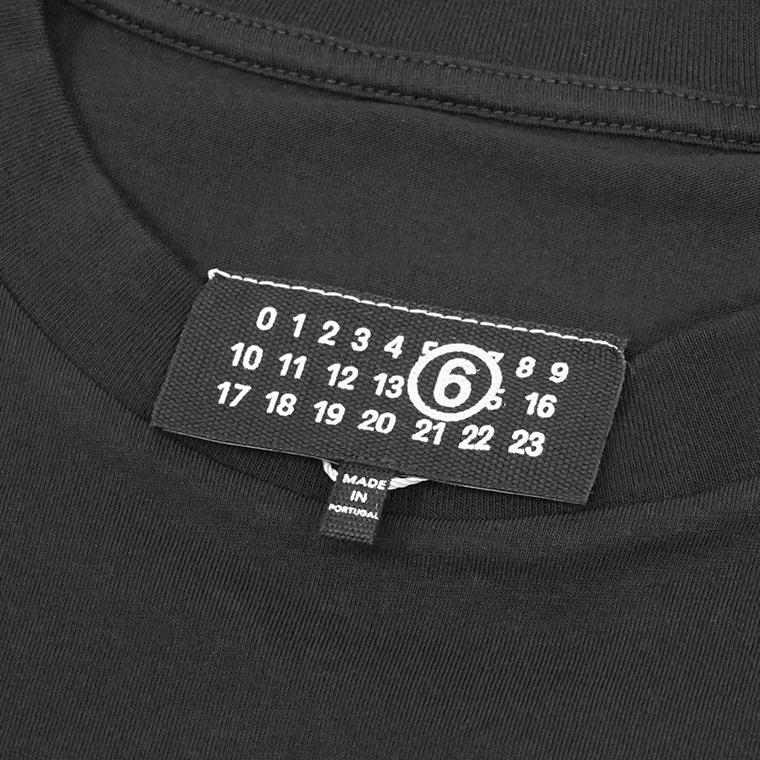 MM6 3月18日 新入荷 エムエムシックス メゾンマルジェラ Maison Margiela レディース Tシャツ S52GC0327 S24312 ブラック 900 ホワイト 101 ...