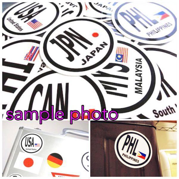 円型 オリジナル タイ国旗/丸型 国識別デカール 屋外耐候仕様 サイズ選択・マグネット仕様選択可 車に :Z0ATHA1:ステッカー屋わーるどくらふと Y! - 通販 - Yahoo!ショッピング