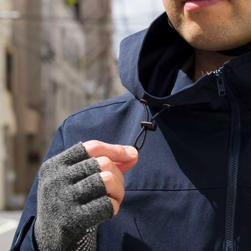 リンプロジェクト 【2214】【バイクマンパーカーLight】 はっ水 防風 背ポケット フード付 ネイビー : rip-q-2214navy : ワールドサイクル-ウェアハウス - 通販 ...