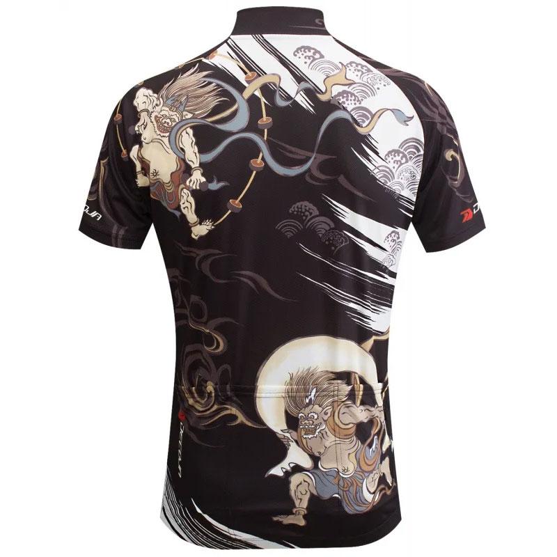 DECOJA(デコジャ) サイクルジャージ 半袖 風神雷神(28561) ブラック : ワールドサイクル - 通販 - Yahoo!ショッピング