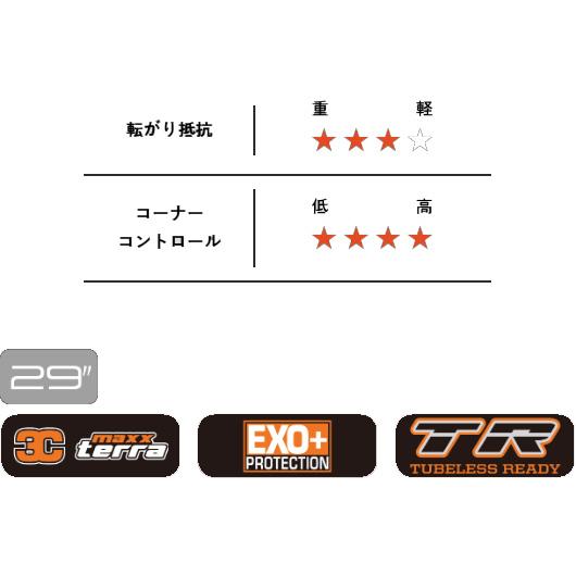 マキシス アセガイ 29×2.50WT EXO+ チューブレスレディ フォルダブル : ワールドサイクル - 通販 - Yahoo!ショッピング
