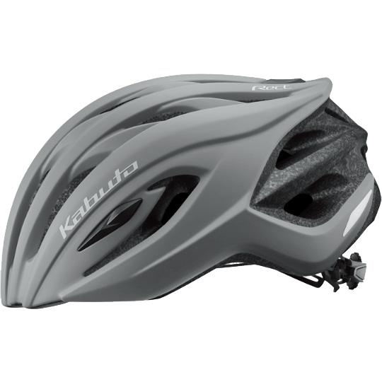 OGKカブト レクト(RECT) マットグレー ヘルメット : ワールドサイクル - 通販 - Yahoo!ショッピング