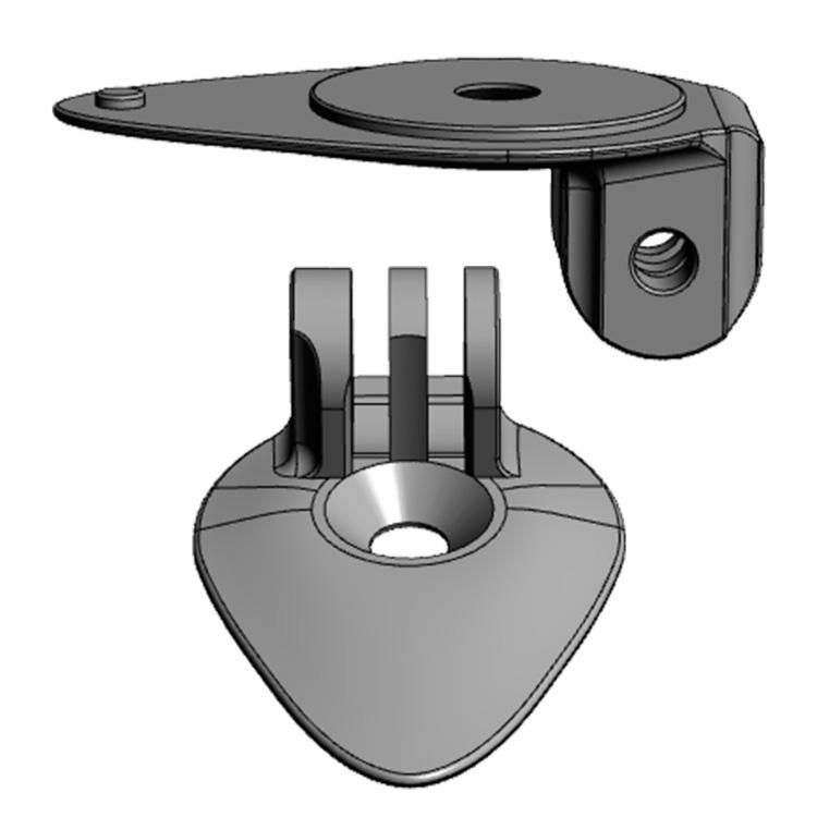 レックマウント MOST1-TOPCAP ピナレロ MOST 用トップキャップ ゴープロマウント : ワールドサイクル - 通販 ...