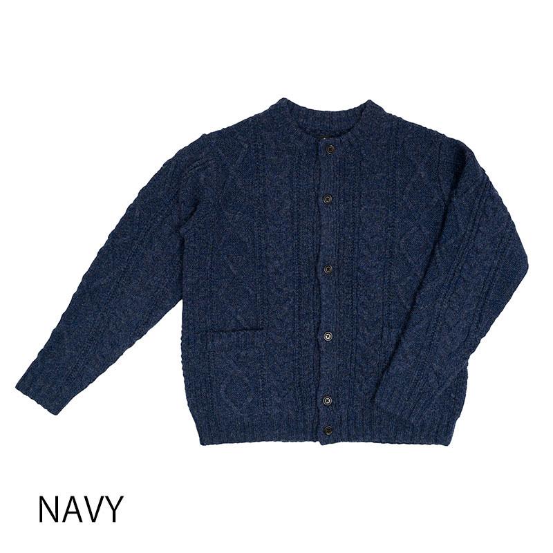リンプロジェクト 【2224】ケーブルニット カーディガン ネイビー :RIP-R-2224-045:ワールドサイクル - 通販 ...