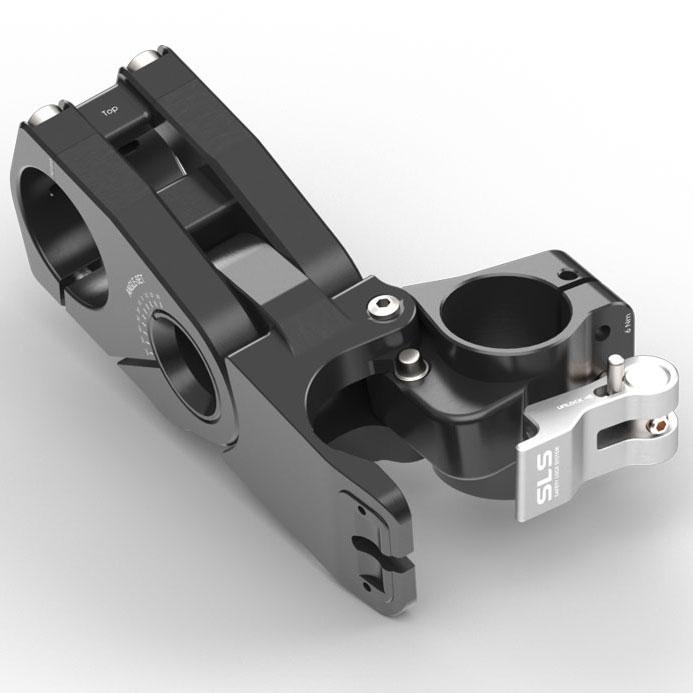 ROCKER PARTS RocHead AiO MAX 90度角度変更ステム 角度調整機能付き 90mm ブラック 35mmクランプ ...