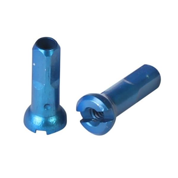 サピム アルミニップル (14G/100ケ) ブルー : sap-t-alnpl14g-bl : ワールドサイクル - 通販 - Yahoo!ショッピング