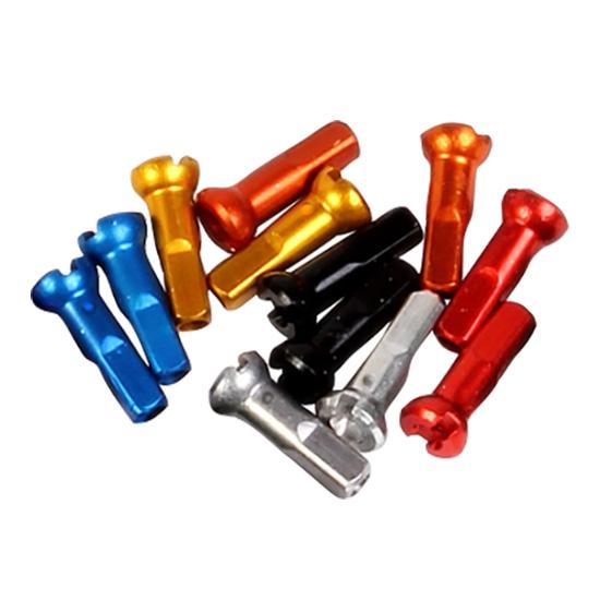 サピム SecureLock アルミ (14G/100ケ) レッド : ワールドサイクル - 通販 - Yahoo!ショッピング