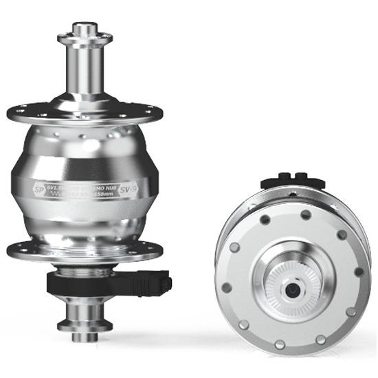 シャッタープレシジョン ウルトラスモール ダイナモハブ SV-9 シルバー : ワールドサイクル - 通販 - Yahoo!ショッピング