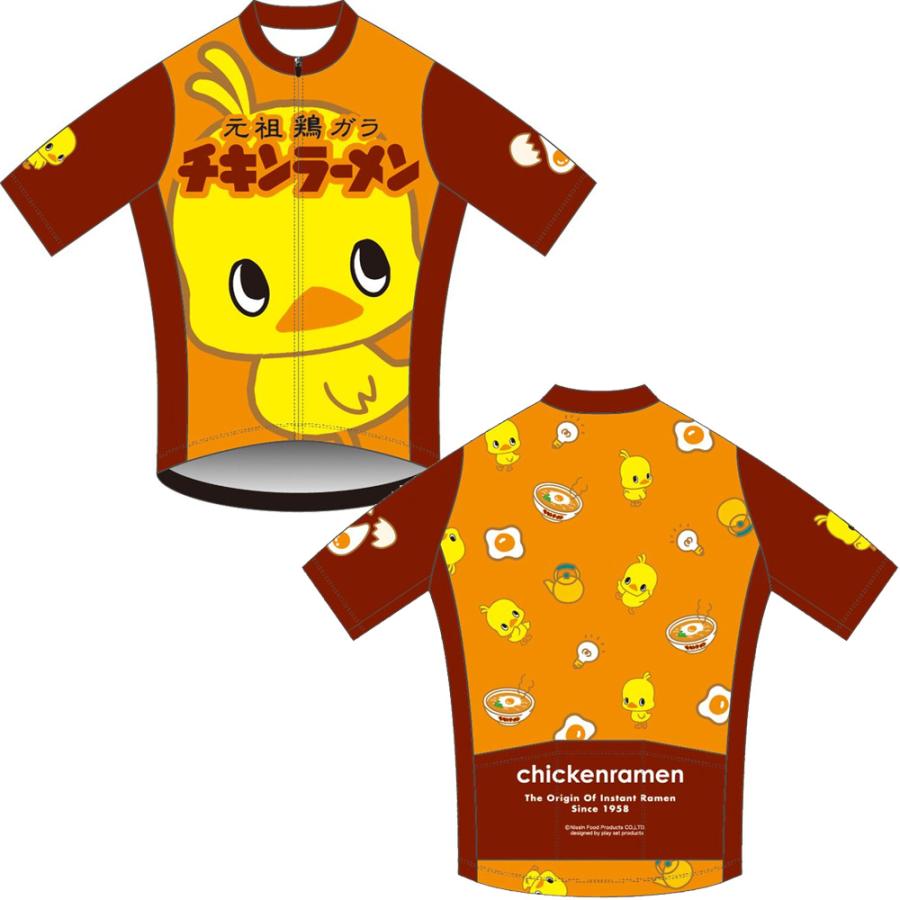 【代引不可】UZM チキンラーメン サイクルジャージ 元祖鳥ガラ 20250822 【予約商品】 : ワールドサイクル - 通販 - Yahoo!ショッピング