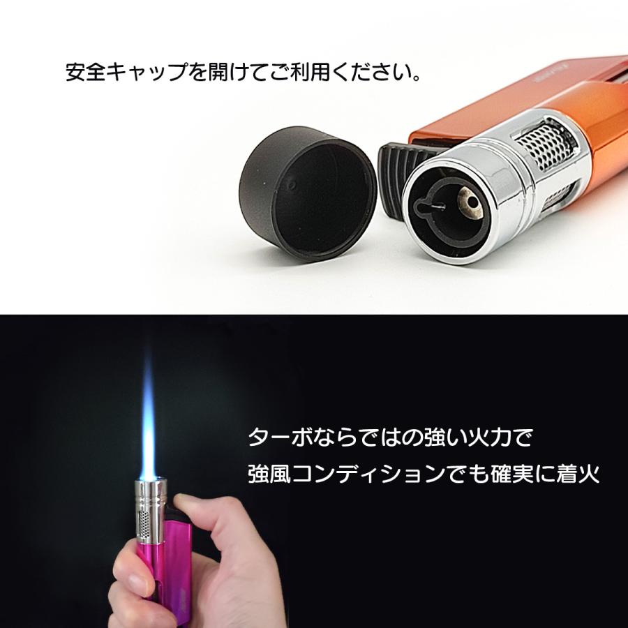 ツインライト ROCK’NG-JET ライター ガス注入式 ジェットフレームライター 着火 キャンプ アウトドア BBQ ブルー パープル ...