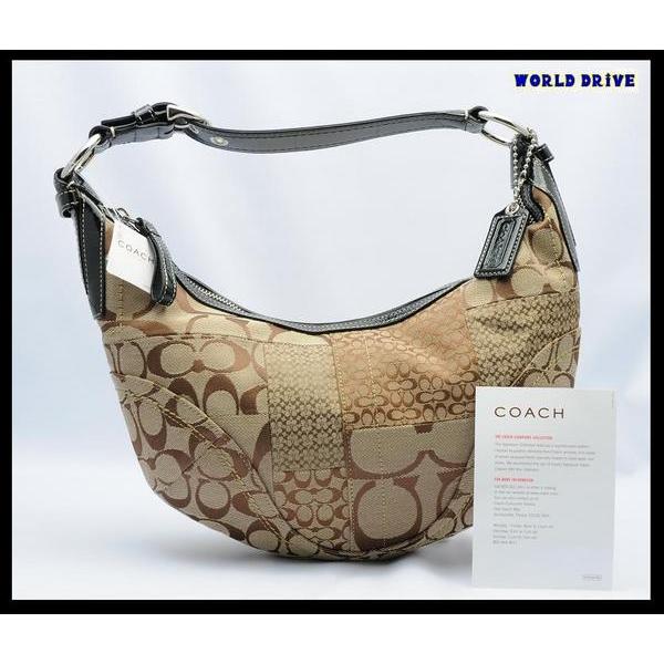 COACH★コーチ★SIGパッチワークホーボー#12315 KHBK :12315:コーチバッグのワールドドライブ - 通販 - Yahoo ...