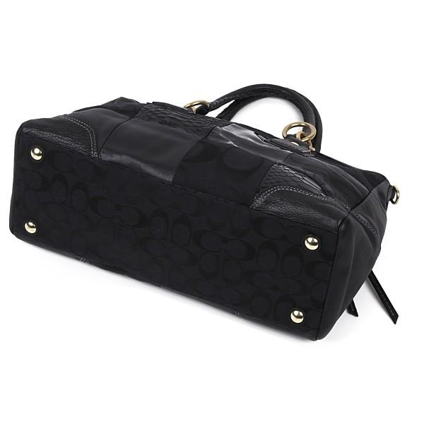 COACH コーチバッグ アウトレット トート パッチワーク 12479 ブラック : コーチバッグのワールドドライブ - 通販 ...