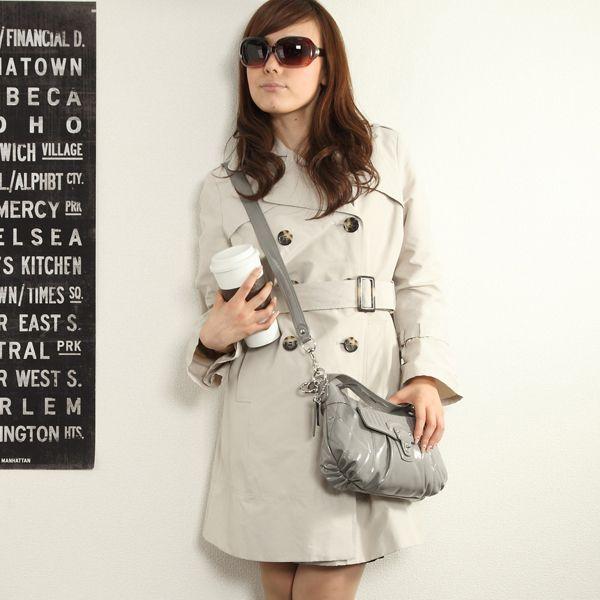 COACH COACHコーチバック バッグ 斜め掛け 2WAY ショルダー18671ポピーpoppy リキッド グロス グルーヴィー ...