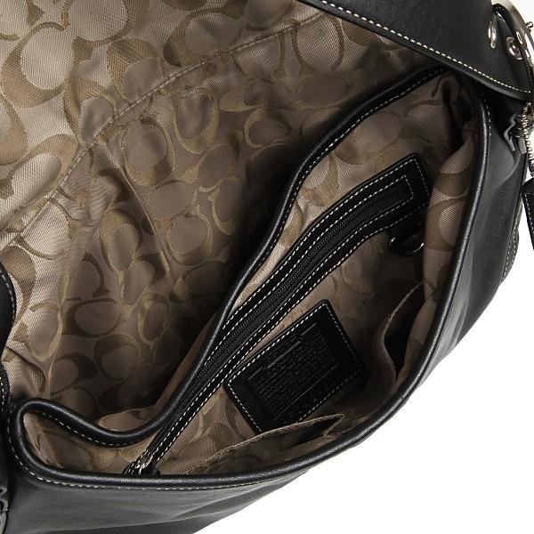 COACH COACHコーチバッグ ワンショルダー レザー ショルダー 9248 ブラック : コーチバッグのワールドドライブ - 通販 ...