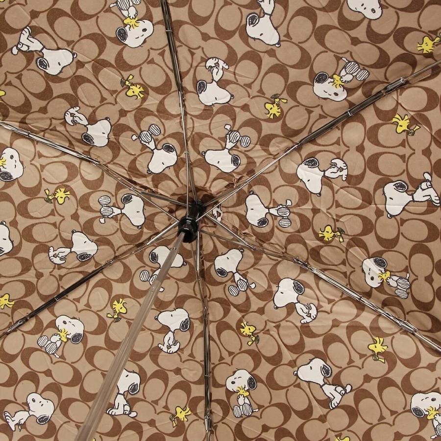 COACH コーチ 折りたたみ傘 シグネチャー スヌーピー アウトレット レディース CF361 : コーチバッグのワールドドライブ - 通販 ...