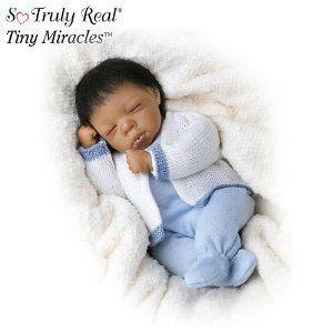 Ashton Drake Doll - So Truly Real TINY MIRACLE MARTHA VIOLA Baby Just 10 inches Long : ワールドフィギュア ...