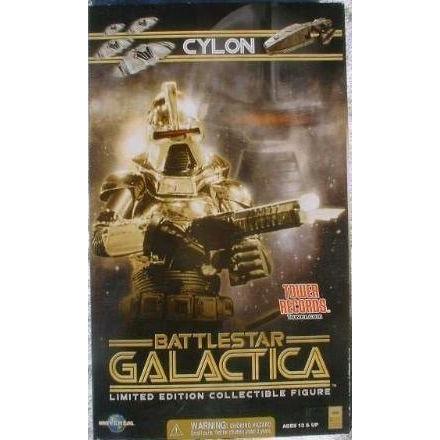Classic Battlestar Galactica Gold Cylon Commander 12 Inch アクションフィギュア 1: ...