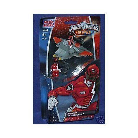 Mega Bloks (メガブロック) - Power Ranger (パワーレンジャー) SPD Red Sky Defense ブロッ ...