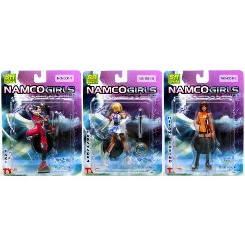 Namco Girls Series 1 Sr 3 Figure Complete Set Taki, Hitomi Yosino and ...